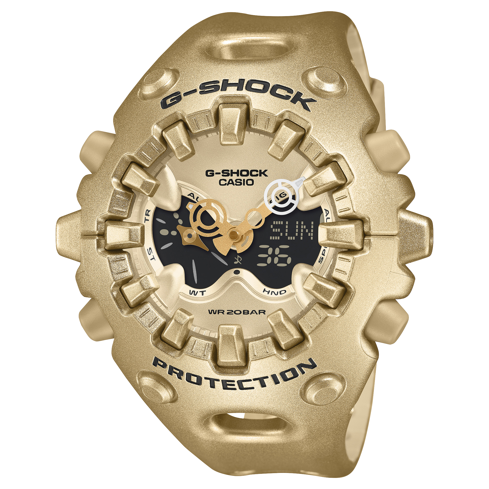 G-SHOCK Metallic Gold Resin Oversized Watch GAV01A-9A – Beach Cities ...