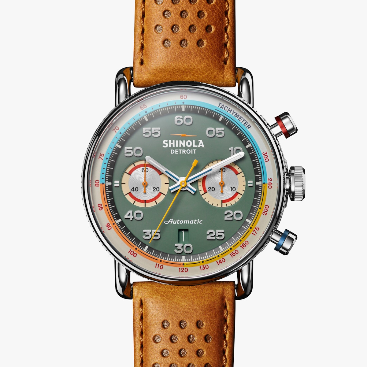 Shinola The Canfield Speedway Lap 06 Automatic Chronograph 44mm Limite ...