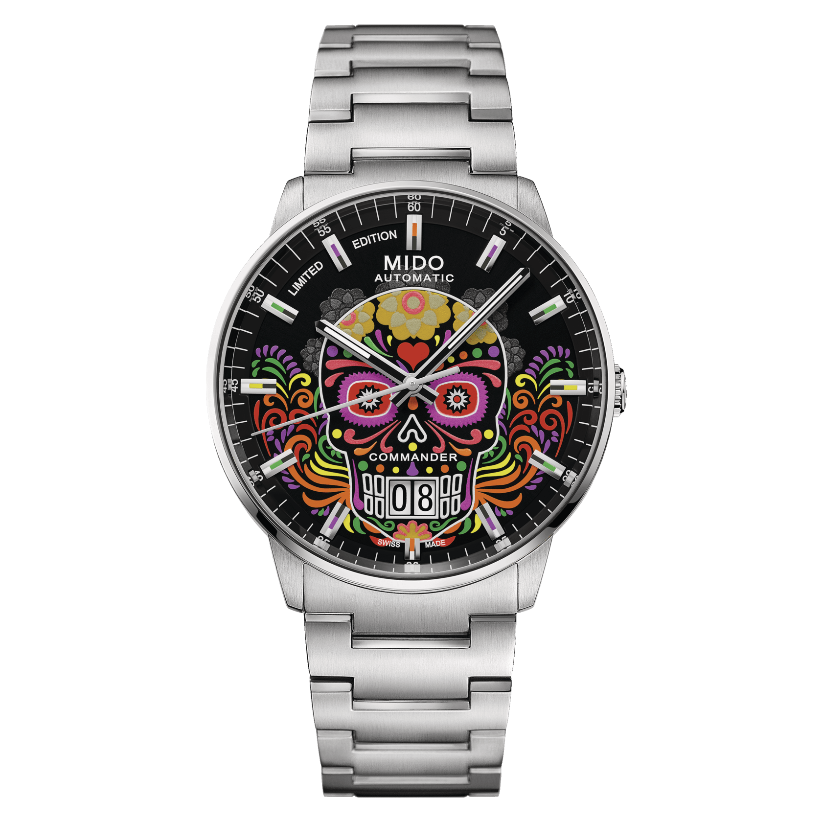 MIDO Commander Big Date Celebración 2022 Limited Edition Automatic Wat ...