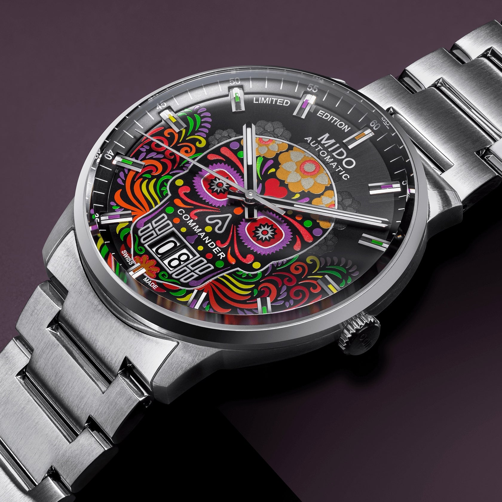 MIDO Commander Big Date Celebración 2022 Limited Edition Automatic Wat ...